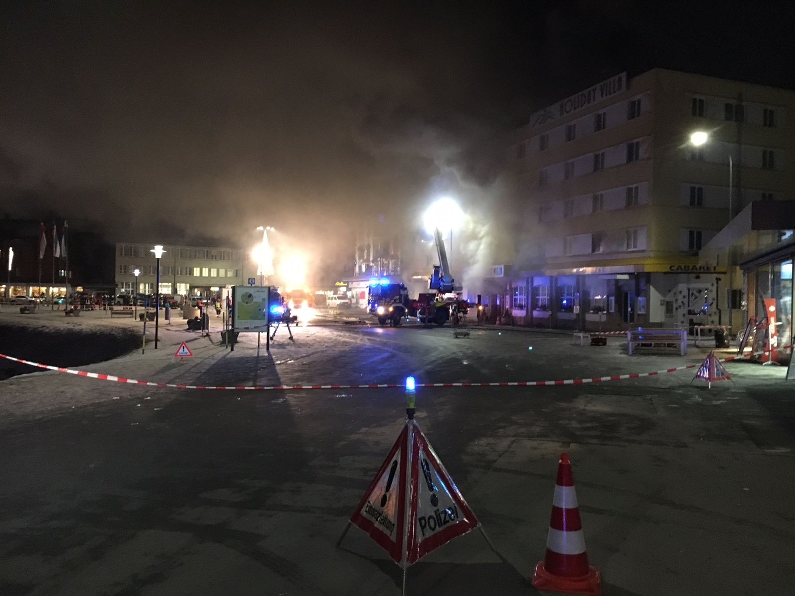 Arosa: Hotelbrand fordert mehrere Verletzte