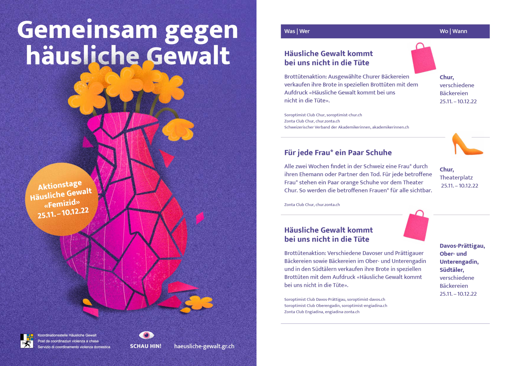 Aktionstage Häusliche Gewalt 2022